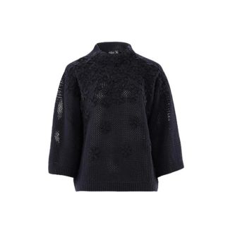 van Laack Femme, Pulls, Bleu, Taille: 44 FR Pull &Eacute;l&eacute;gant Sullina