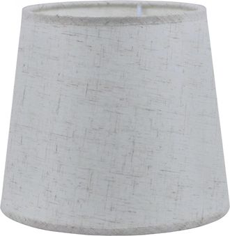 Sinta Lampenschirme 19cm/7.5 Inch Baumwolle Stoff Moderne Ersatz Lichtschirm Lampenschrim f&uuml;r E14/E27 Ersatzschirm Tischlampe Nachttischlampe Wandlampe,Line