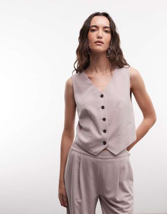 AllSaints Aleida - Gilet de tailleur ajust&eacute; - Lilas-Violet