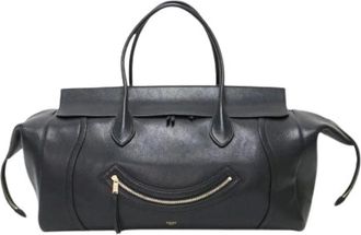Celine Sac cabas vintage doccasion - Femme - Pre-owned - Noir - Taille: ONE Size
