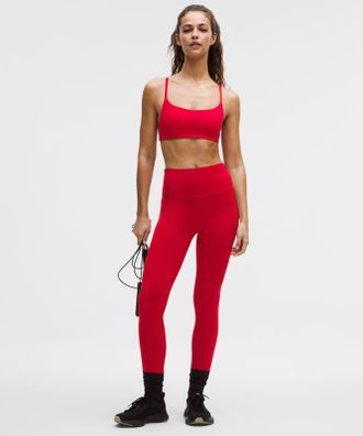 lululemon Wunder Train No Line Leggings mit hohem Bund f&uuml;r Frauen - 71 cm - Neon - Gr&ouml;&szlig;e 10