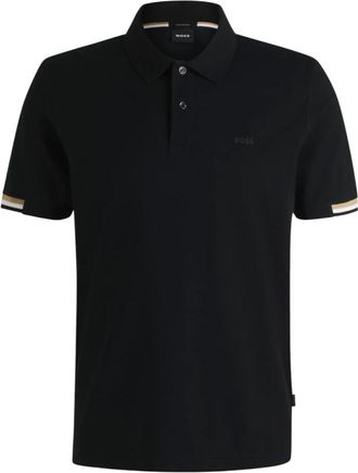 HUGO BOSS Homme, Tops, Noir, Taille: S Parlay 147 Polo