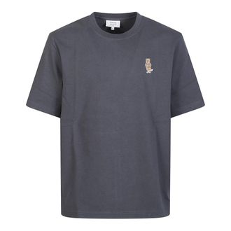 Maison Kitsun&eacute; Herren, Oberteile, Blau, SGr&ouml;&szlig;e