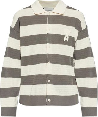 Ami Homme, Pulls, Gris, Taille: M De Coeur Cardigan