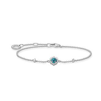 Thomas Sabo Bracelet argent sterling Oxyde de Zirconium femme, Argenté, one size - A2023-405-17-L19V