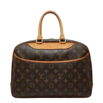 Louis Vuitton Sac &agrave; main Monogram en toile Pre-owned - Femme - Pre-owned - Brun - Taille: ONE Size