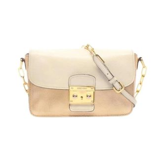 Miu Miu Sac &agrave; bandouli&egrave;re Pre-owned - Femme - Pre-owned - Multicolore - Taille: ONE Size