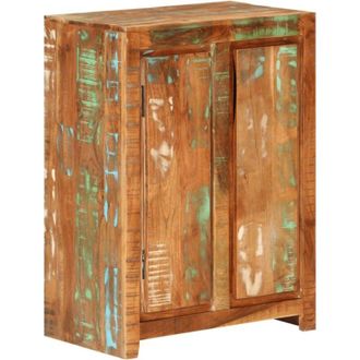 vidaXL Buffet 55x33x75 cm bois massif de r&eacute;cup&eacute;ration vidaXL
