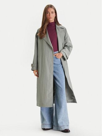 Calvin Klein Jeans Tenchcoat LV047F509G Grau Regular Fit