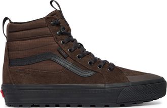 Vans Sneakers aus Stoff Vans Sk8-Hi Waterproof Insulat VN000Y623N11 Dunkelbraun