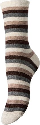 Pieces Pcsebby Glitter Striped Socks