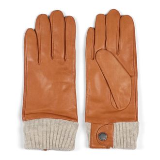 Howard London Lederhandschuhe Lily - - Accessories - Damen - Orange - 7 IN
