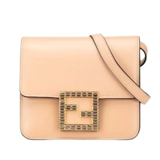 Fendi Pre-owned Fab Crossbody Bag - Femme - Pre-owned - Beige - Taille: ONE Size