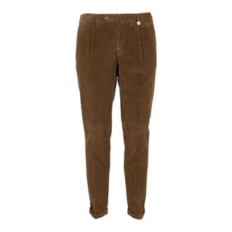 Myths Geripptes Samt-Oberteil - - Trousers - Herren - Braun - S