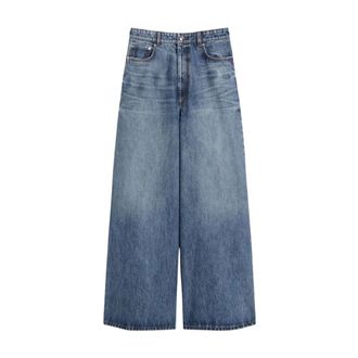 Sportmax Spdangri Wide Jeans - - Jeans - Damen - Blau - W28