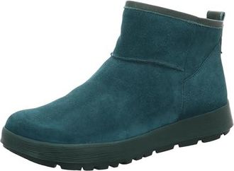 Think Femme Comoda Laine Vierge Bottine, Bleu pétrole Kombi 8000, 40.5 EU