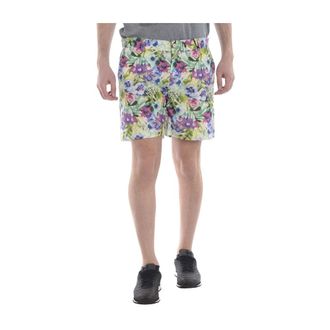 Daniele Alessandrini Homme, Shorts, Multicolore, Taille: L Bermuda Viareggio