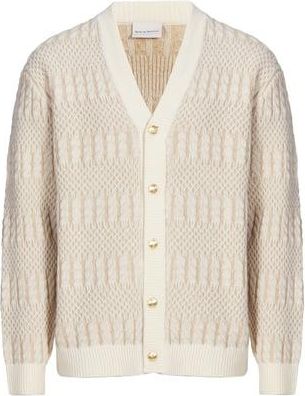 Dr&ocirc;le de Monsieur Le cardigan Torsades en laine