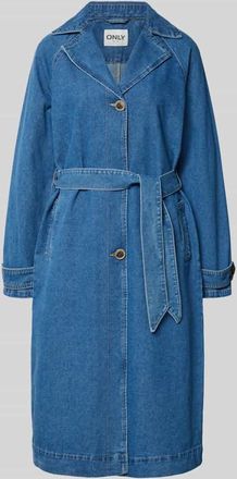 Only Loose Fit Trenchcoat aus Denim Modell MALOU