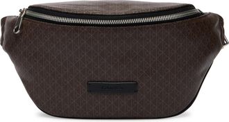 Calvin Klein G&uuml;rteltasche Calvin Klein Emblem Aop Coated Waistbag LV04D3135G Braun