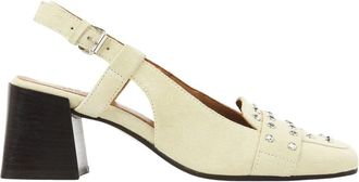 VIA VAI Femme, Chaussures, Jaune, Taille: 41 EU Laine Julia Slingback