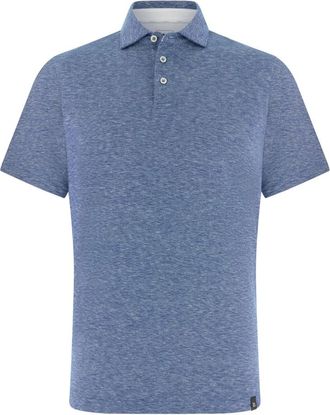 Boggi Milano Homme, Tops, Bleu, Taille: XL Polo en Lin et Coton