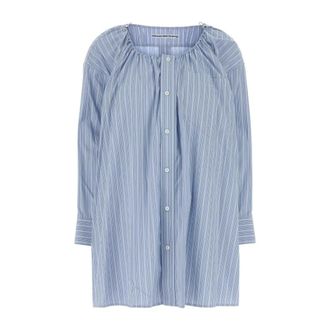 Alexander Wang Besticktes Popeline-Hemdblusenkleid - - Dresses - Damen - Mehrfarbig - M
