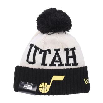 New Era NBA Draft Pom Pom Hat - - Accessories - Herren - Schwarzk - ONE SIZE