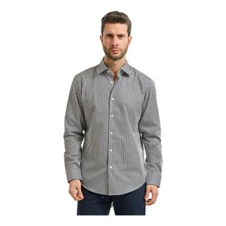 HUGO BOSS Homme, Chemises, Multicolore, Taille: 4XL Chemise en coton ray&eacute;