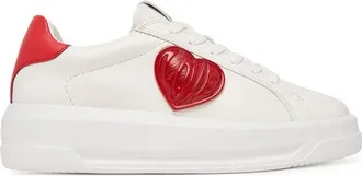 Love Moschino Sneakers JA15235G1PIAQ10A Wei&szlig;