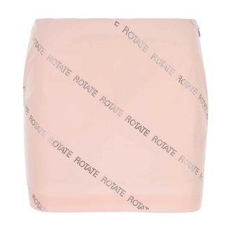 Rotate Pastellrosa Popeline Minirock - - Skirts - Damen - Rosa - S