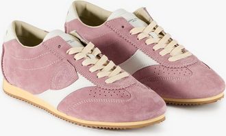 Philippe Model Baskets Planche en cuir su&eacute;d&eacute;