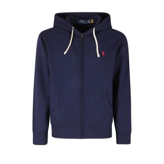 Polo Ralph Lauren RL Fleece Full-Zip Sweat &agrave; capuche - Homme - Sweatshirts et sweats &agrave; capuche - Bleu - Taille: S