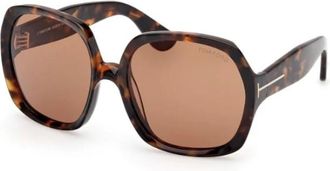 Tom Ford unisex, Accessoires, Brun, Taille: ONE Size Tf1221S 52E Lunettes de soleil