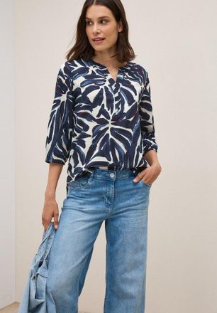 Cecil Klassische Bluse mit All-Over Print