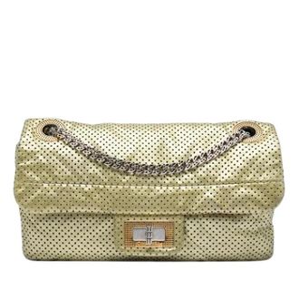 Chanel Pre-owned Perforated Flap Shoulder Bag - - Pre-owned - Damen - Gelb - ONE SIZE