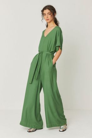 SKFK Damen vegan Jumpsuit Kaie Gr&uuml;n