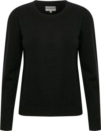 Part Two Femme, Pulls, Noir, Taille: 36 FR Pull en Cachemire Noir