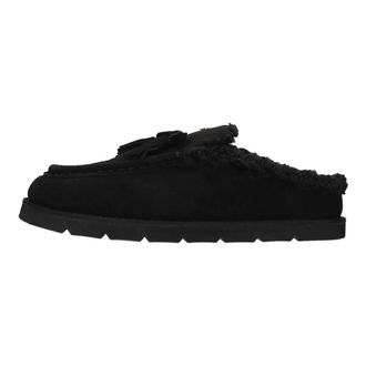 Emanuelle Vee Wildlederpantoletten - - Shoes - Damen - Schwarzk - 37 EU