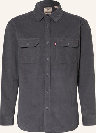 Levi's Cordhemd Jackson Worker Relaxed Fit grau