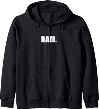 HAM Schinken Kapuzenjacke