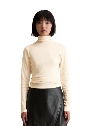 Marc O'Polo Denim Rollkragenshirt slim fit, aus softem Ripp-Jersey