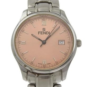 Fendi Montre vintage doccasion - Femme - Pre-owned - Rose - Taille: ONE Size