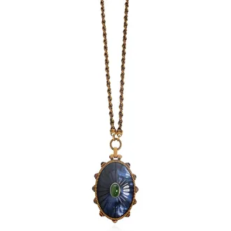 Versace unisex, Accessoires, Jaune, Taille: ONE Size Tivoli Long Necklace
