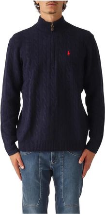 Polo Ralph Lauren Homme, Pulls, Bleu, Taille: 2XL Pull Col Roul&eacute;