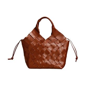 Cala Jade Femme, Sacs, Brun, Taille: ONE Size Grand sac en cuir Misu Nutmeg