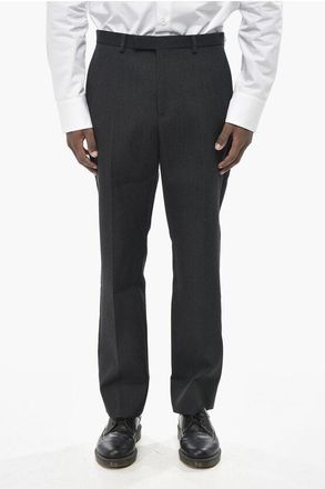 Gucci Regular-Waist Wool Trousers size 48