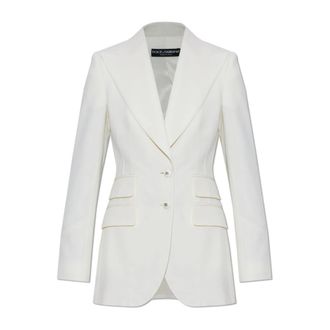 Dolce & Gabbana Turlington Sakko - - Jackets - Damen - Wei&szlig; - M