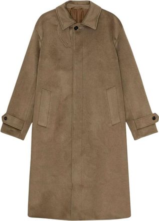 Nn.07 Nn07 - Gibson Coat - Homme - Manteaux - Beige - Taille: M