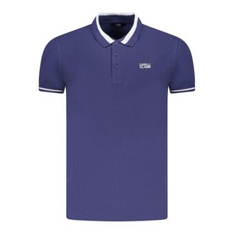 Cavalli Homme, Tops, Bleu, Taille: M Polo &agrave; Manches Courtes